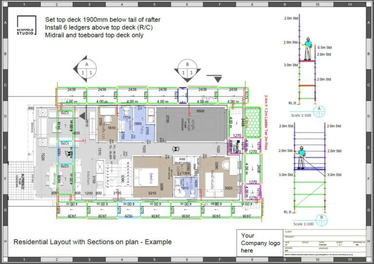 iScaf® 10 Image Gallery » Scaffolding Software