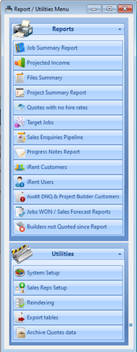 iQuote® Quotation Management and CRM » Scaffolding Software