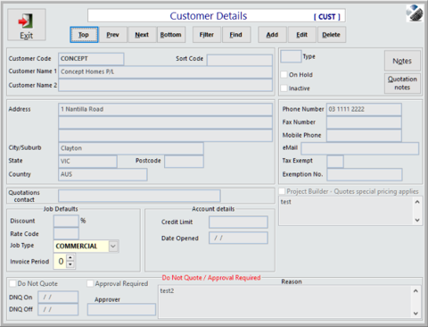 iQuote® Quotation Management and CRM » Scaffolding Software